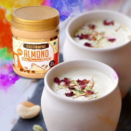 Almond White Chocolate Thandai – Jindal Cocoa