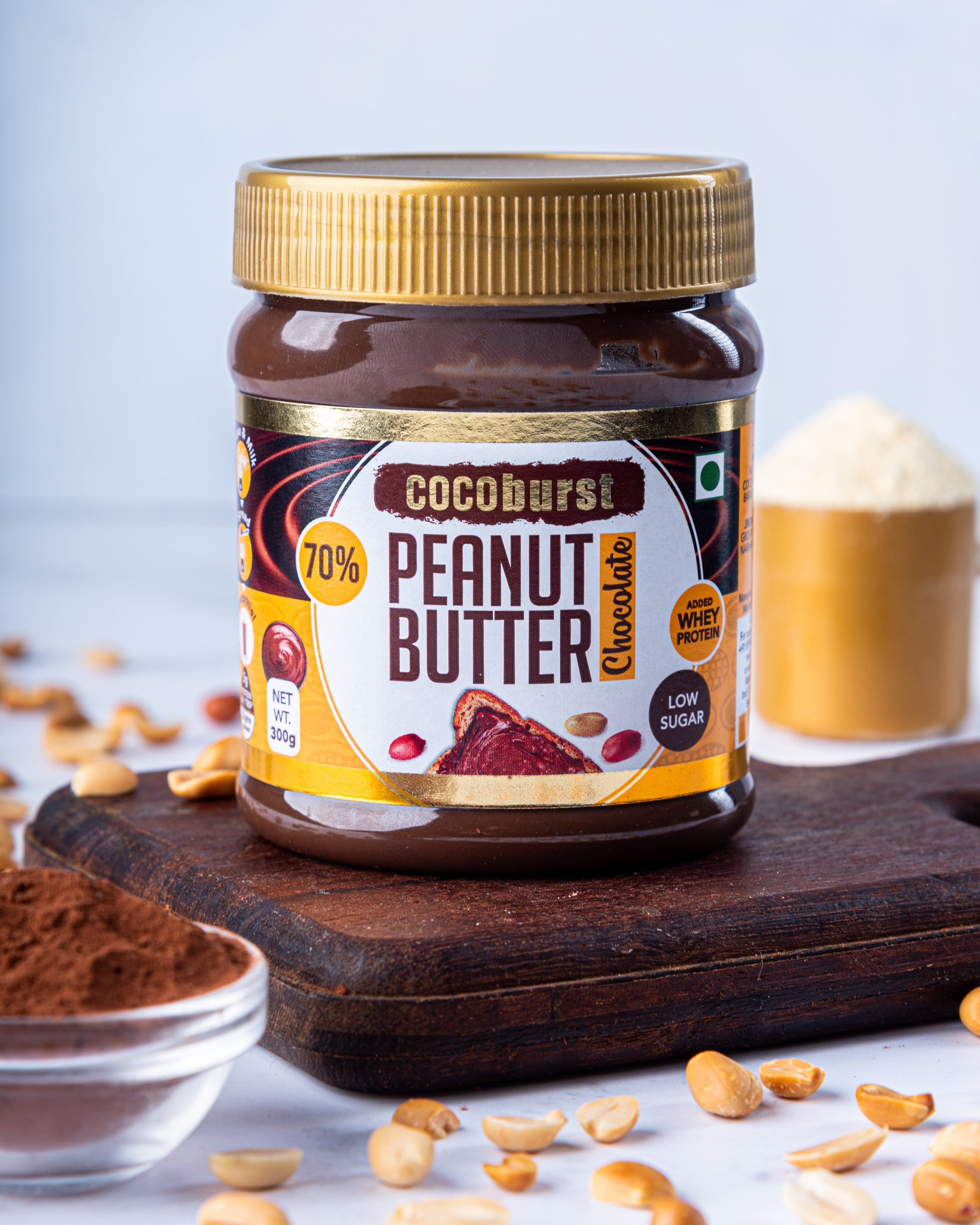 Peanut Butter Chocolate Spread - 300gms – Jindal Cocoa